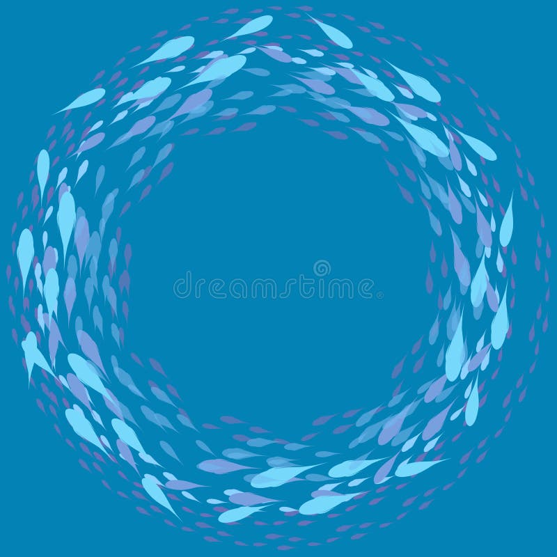 Fish frame stock vector. Illustration of depth, life - 32195089