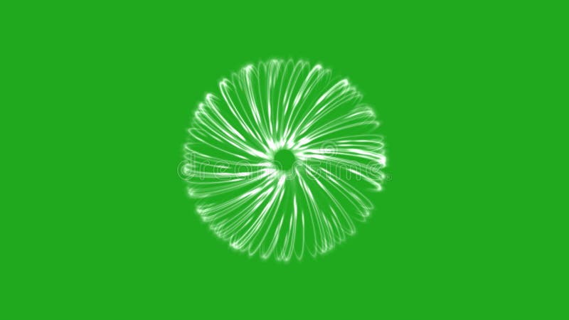 Circular Swirling Effect Green Screen Motion Graphics Stock Footage ...