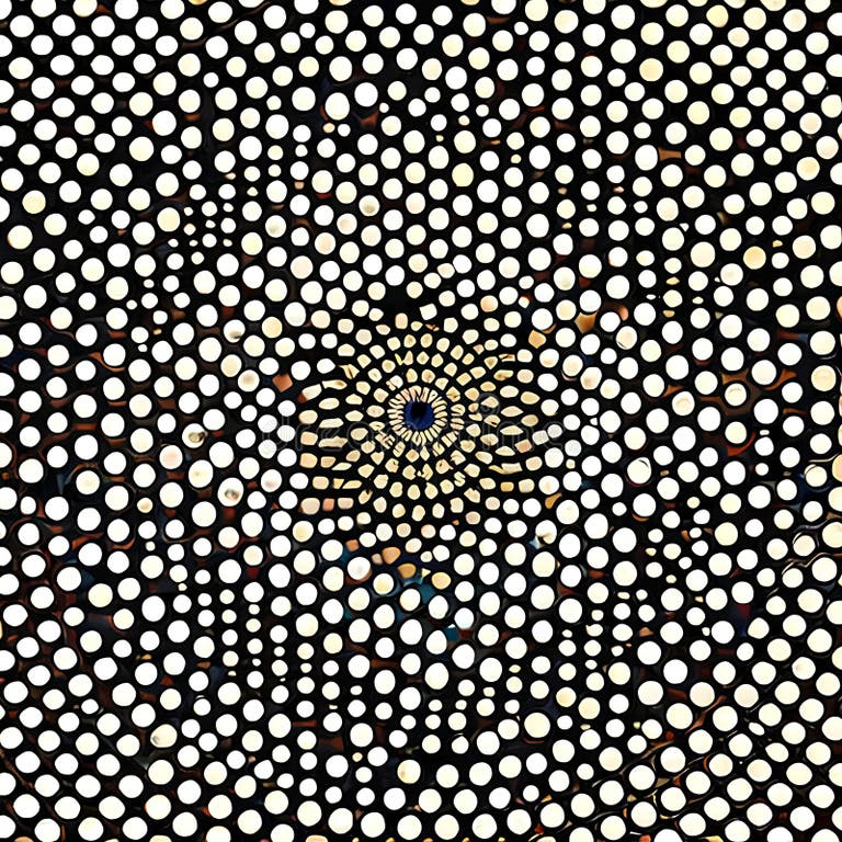 Circular Symphony II: Another Image of a Geometric Pattern Created with Circles, but in a ...