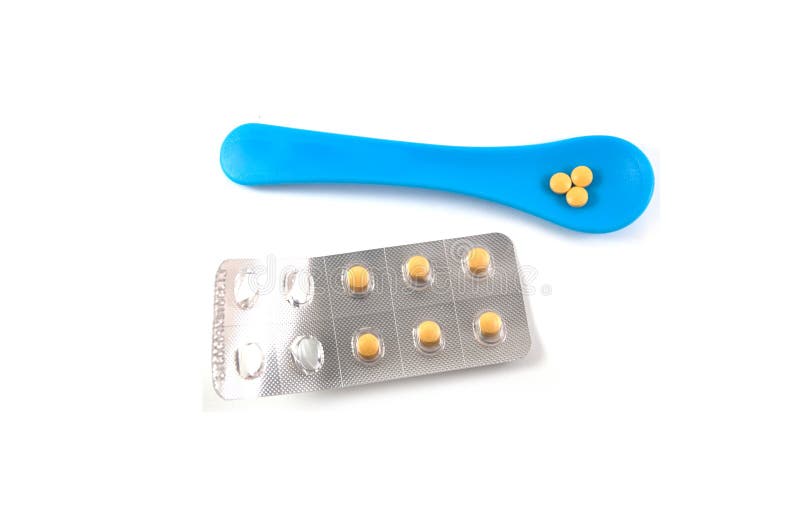 Circular tablet stock photo. Image of capsule, health - 47887680