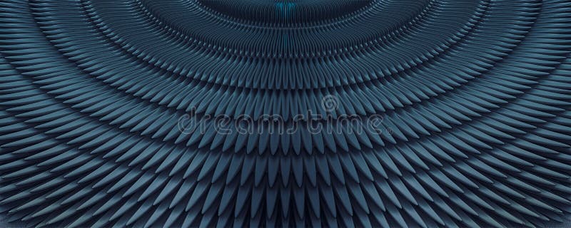 Circular Taper Lines 3d Background Stock Illustration - Illustration of ...