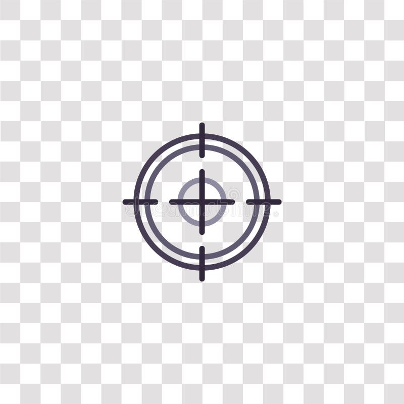 Circular target stock illustration. Illustration of black - 1809178