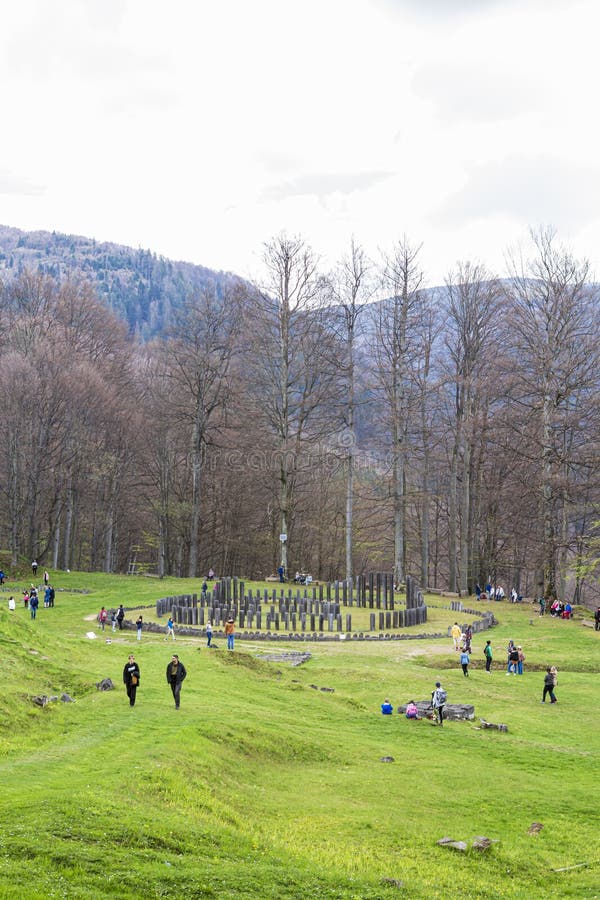 The Circular Temple from Sarmizegetusa Regia Editorial Photo - Image of ...