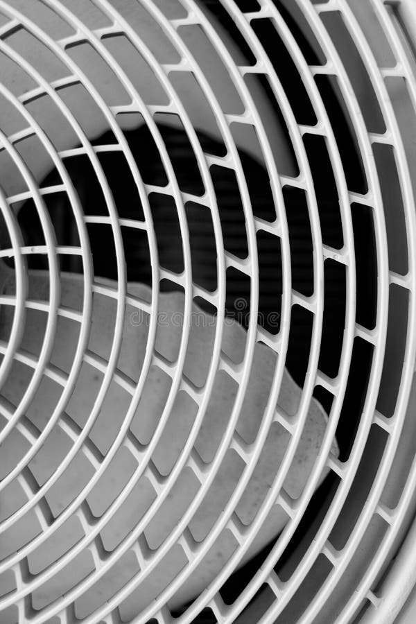 Circular Texture of Outdoor Air Conditioning Fan Stock Photo - Image of ...