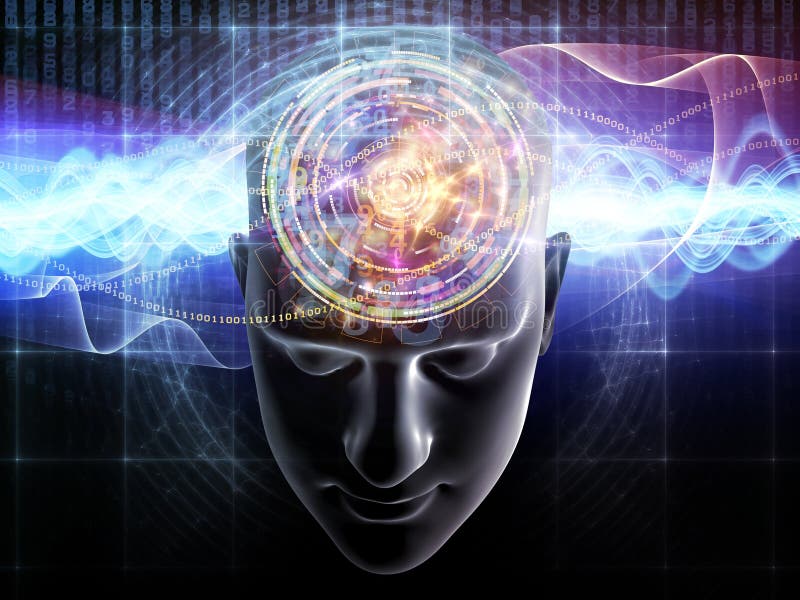 Circular Thinking stock illustration. Illustration of computer - 22759966