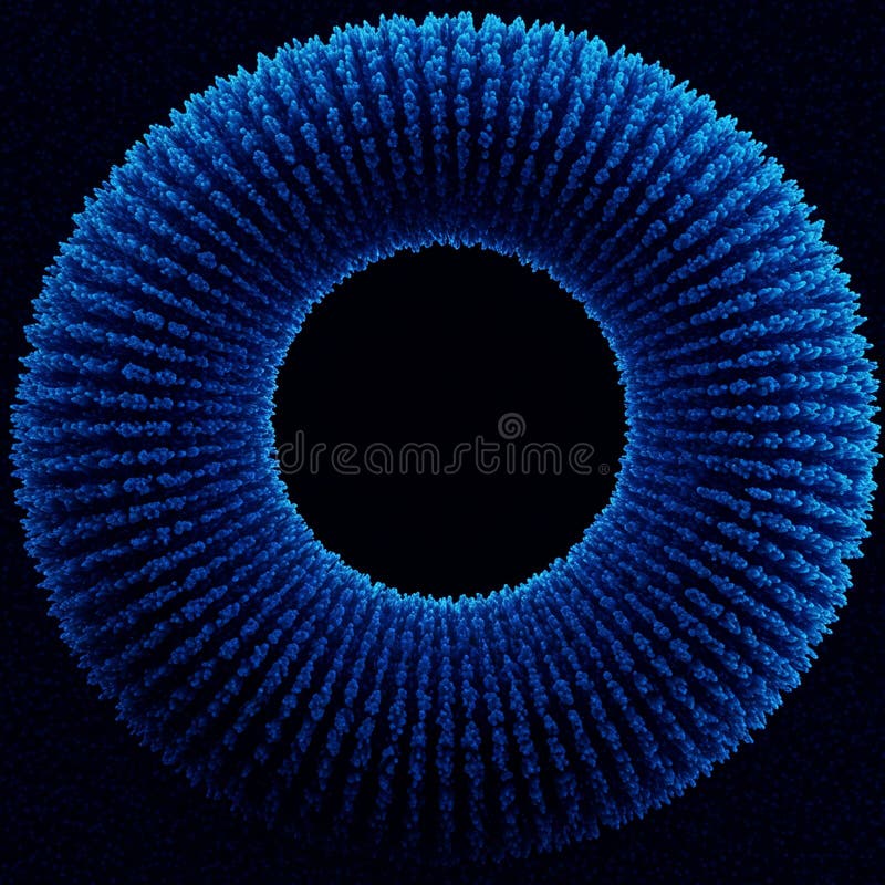 A Circular, Torus-shaped Structure Composed of Dense, Vertically ...