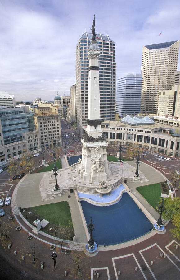 Circular Town Center, Indianapolis, Indiana Editorial Photo - Image of ...