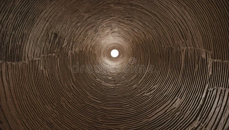 Circular Tunnel, Concentric Circles, Light at the End, Abstract ...