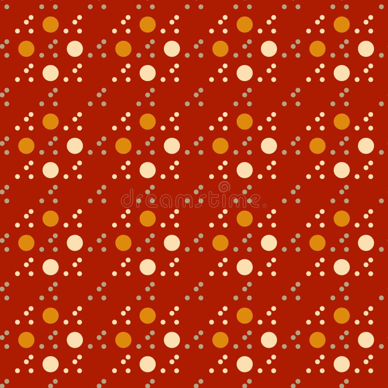 Circular Uneven Seamless Pattern Stock Vector - Illustration of ...