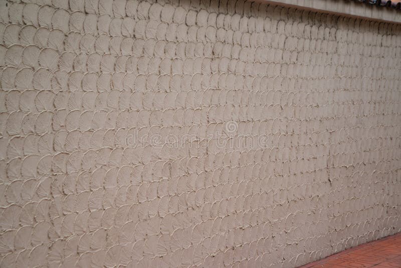 Overlapping Concentric Circle Wall Pattern Background, Old Brick ...