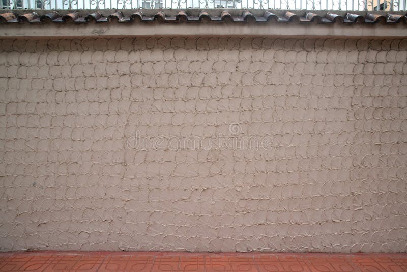 Overlapping Concentric Circle Wall Pattern Background, Old Brick ...