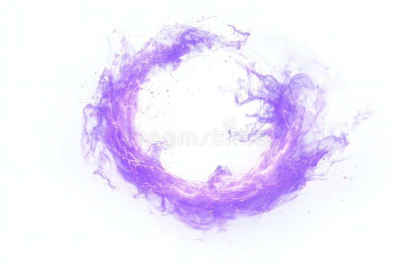 Circular Wave of Enchanted Light Shattering Outward, Symbolizing ...