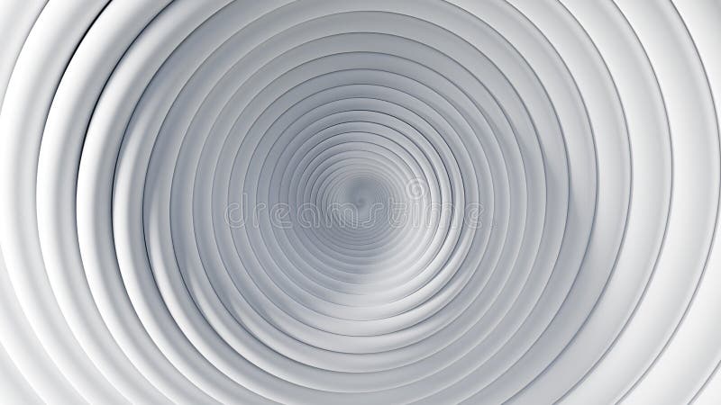 Circular Waves on a White Flat Surface Stock Illustration ...