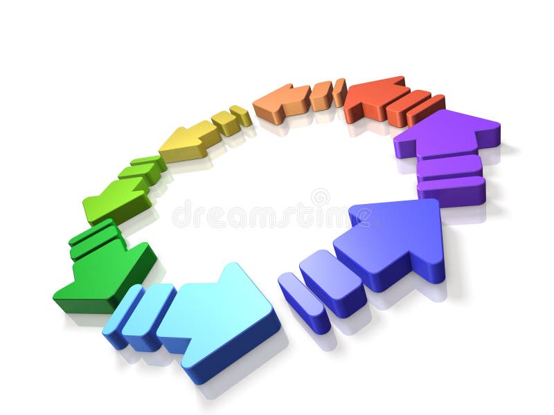 Circulation illustration stock. Illustration du rendu - 39023111