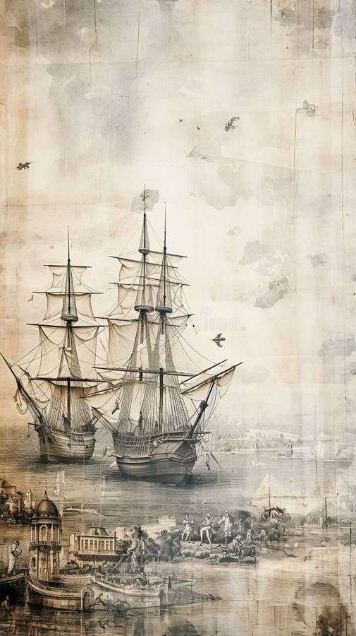 Circulus Aequinoctalis, Historical Map Showing the Equator and Sailing ...