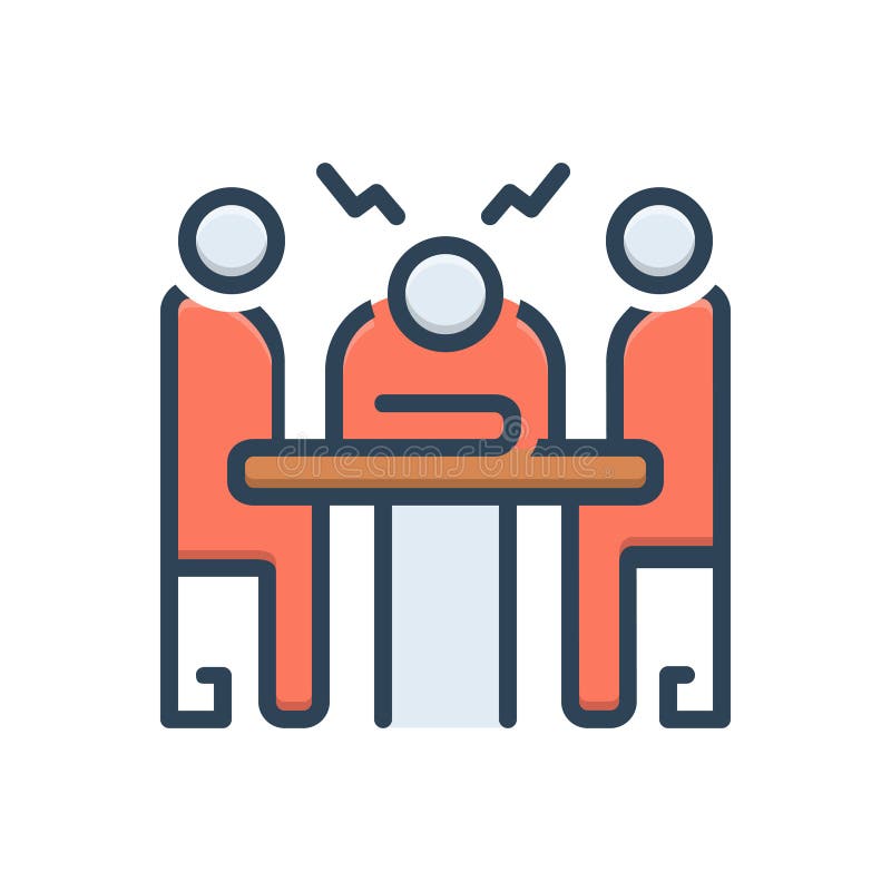 Mix Icon for Circumstance, Situation and Circs Stock Illustration ...