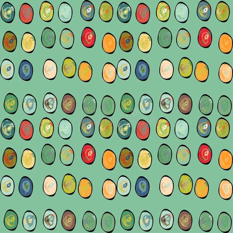 Circunda El Fondo Abstracto Colorido Ilustración del Vector ...