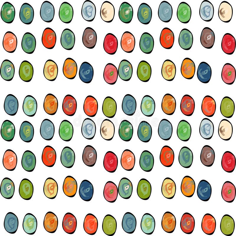 Circunda El Fondo Abstracto Colorido Ilustración del Vector ...