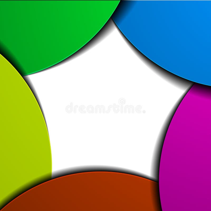 Circunda infographic stock de ilustración. Ilustración de creativo ...