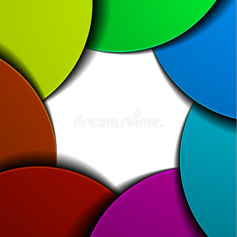 Circunda infographic stock de ilustración. Ilustración de moderno ...