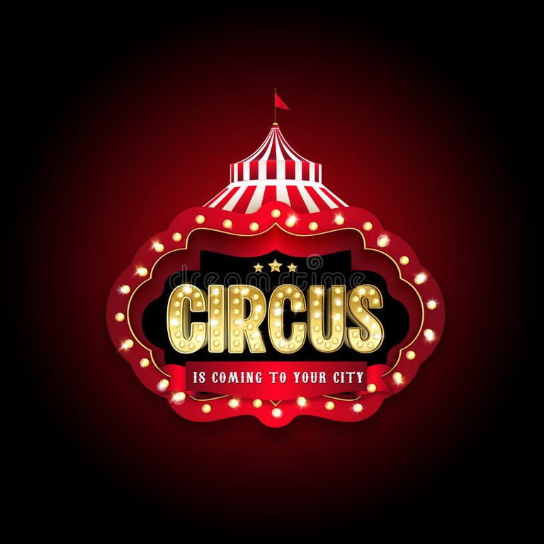 Design Themed Circus Show Stock Illustrations – 85 Design Themed Circus ...