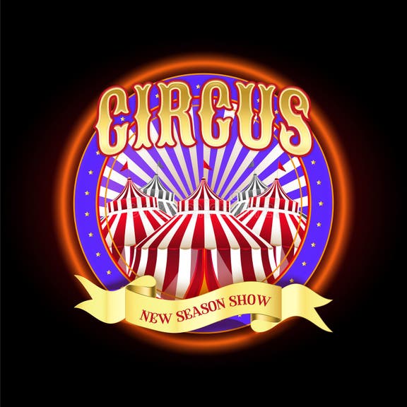 Design Themed Circus Show Stock Illustrations – 85 Design Themed Circus ...