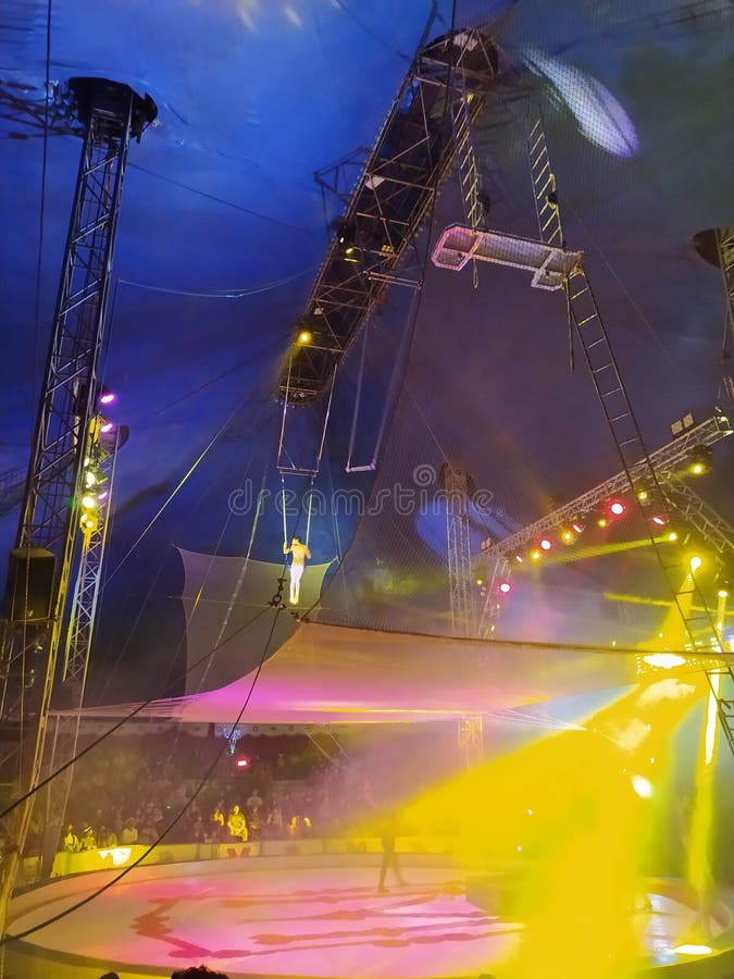 Circus and Acrobats. Art and Spectacle Stock Image - Image of circus ...