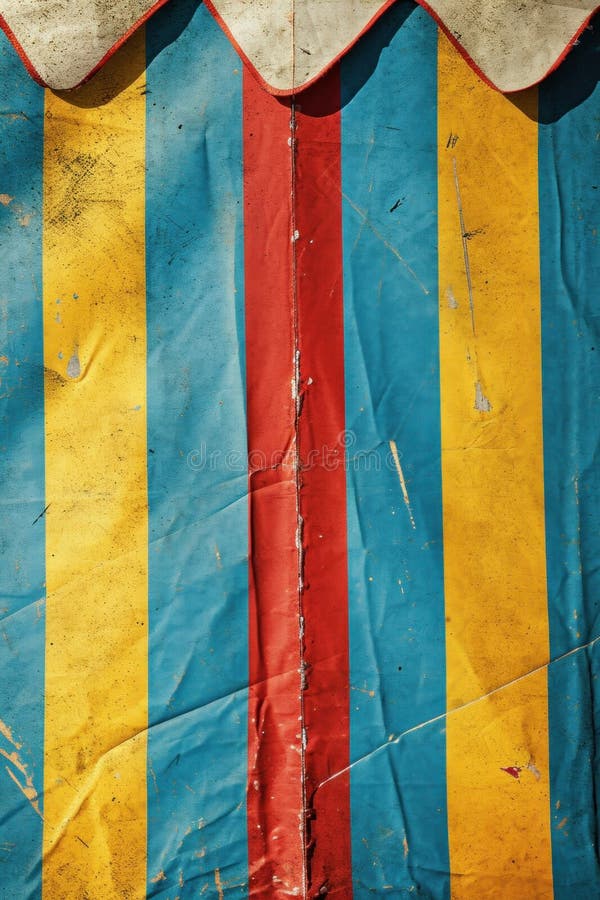 Circus Advertisment Background with Copy Space Stock Photo - Image of ...