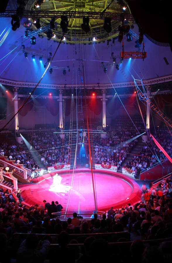 Circus arena stock photo. Image of rope, elephant, electric - 2265116
