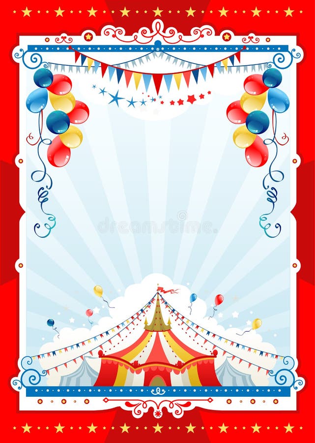 Circus frame stock vector. Illustration of leisure, carnival - 21489760