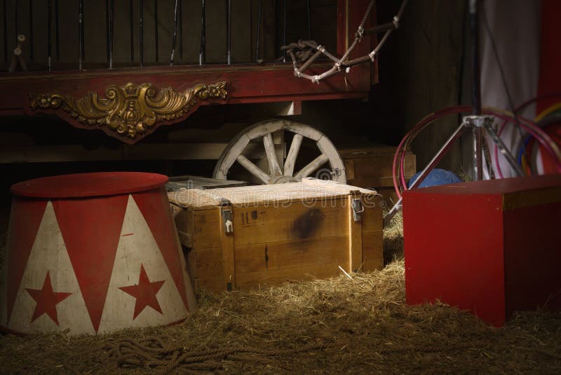 Circus backstage stock image. Image of retro, ring, show - 92685089