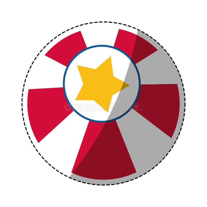 Circus ball star stock vector. Illustration of entertainment - 81512916