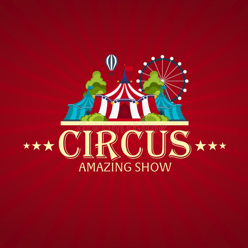 Circus Banner Vector