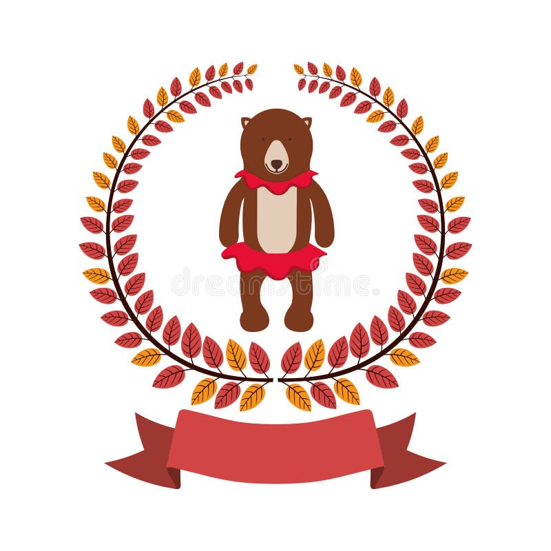 Circus Bear cartoon stock vector. Illustration of acting - 84586664