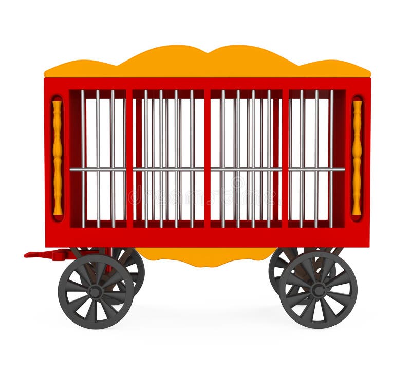 Circus Animal Cages Clip Art