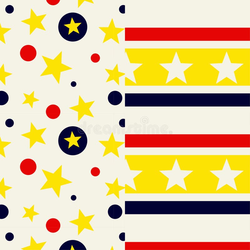 Circus or Carnival Pattern Seamless Stock Vector - Illustration of ...