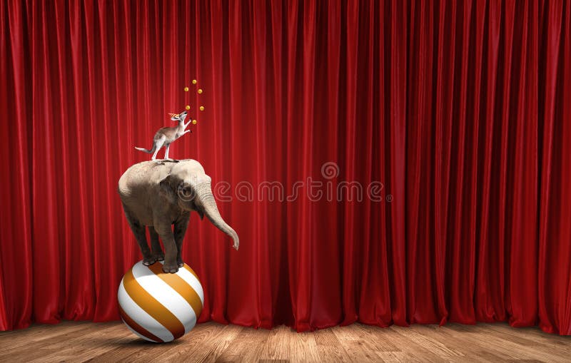 Circus in city stock photo. Image of circus, surreal - 59024284