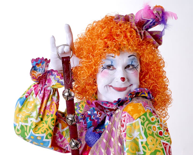 Happy Clown stock photo. Image of clown, smiling, carnival - 1577740