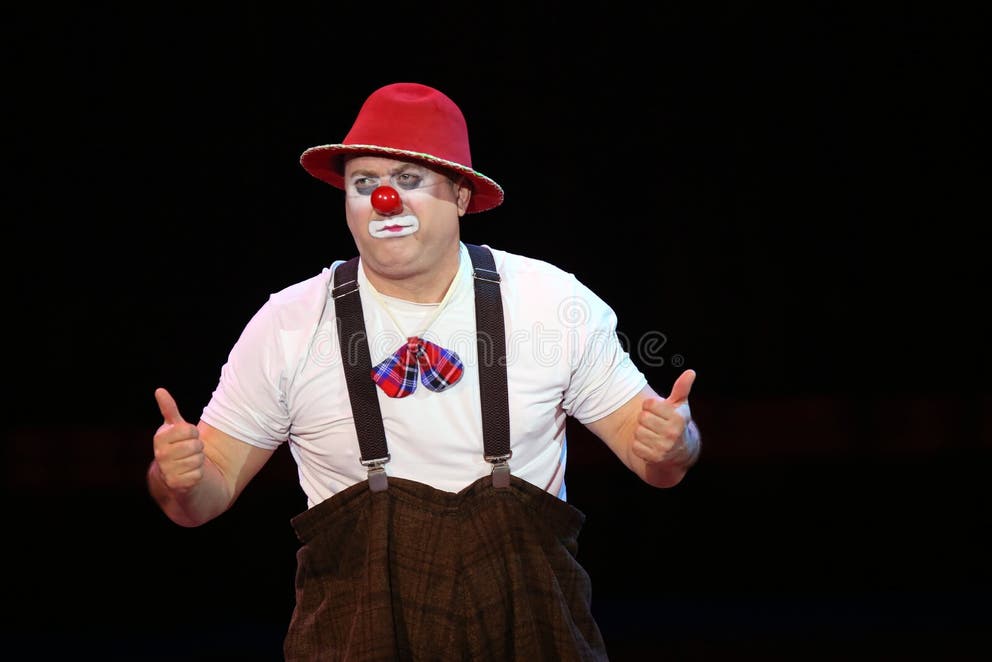 Circus Clown editorial stock photo. Image of distraction - 65572238