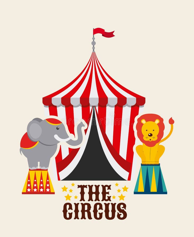 The circus design stock illustration. Illustration of design - 64975539