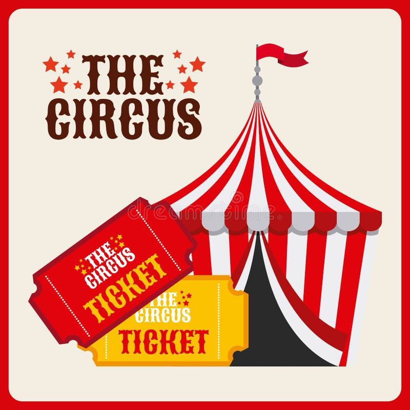 The circus design stock illustration. Illustration of background - 64976061