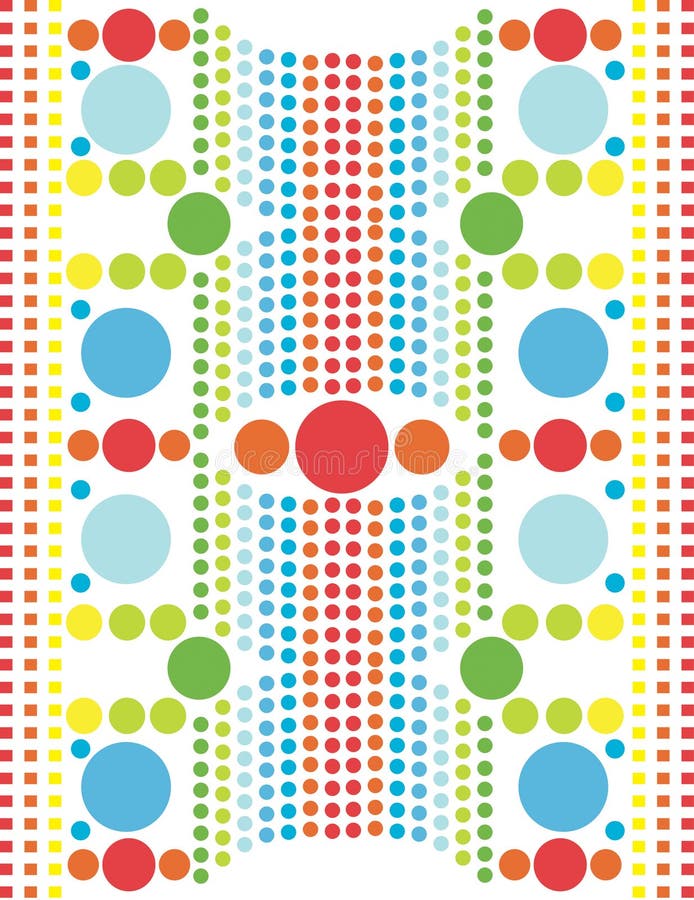 Circus dots stock illustration. Illustration of tunnel - 6428819