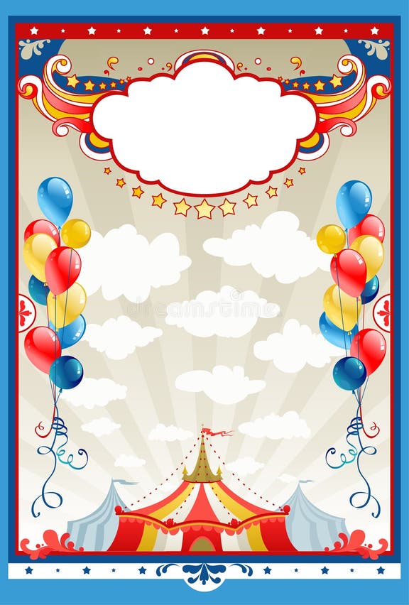 Circus Frame Stock Illustrations – 18,344 Circus Frame Stock ...