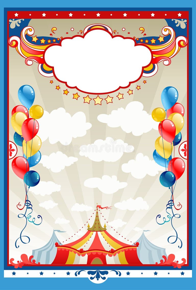 Circus Frame Stock Illustrations – 17,865 Circus Frame Stock ...