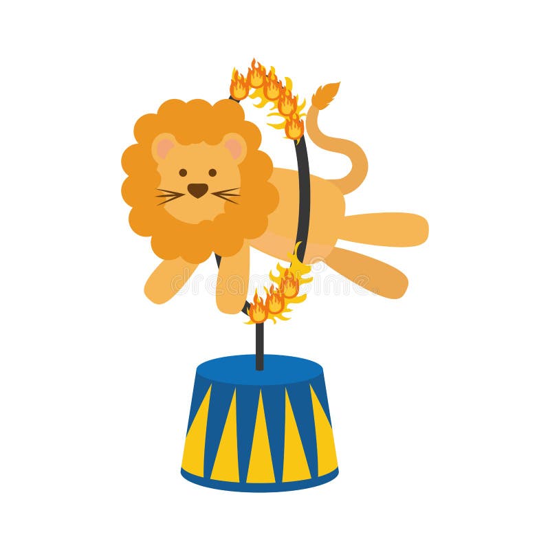 Cartoon Circus Lion Stock Illustrations – 2,684 Cartoon Circus Lion ...
