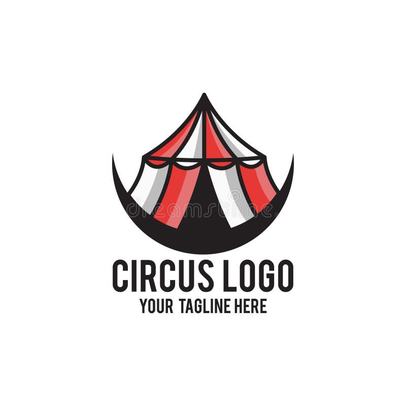 Circus Logo Design Modern Concept Stock Vector - Illustration of ...