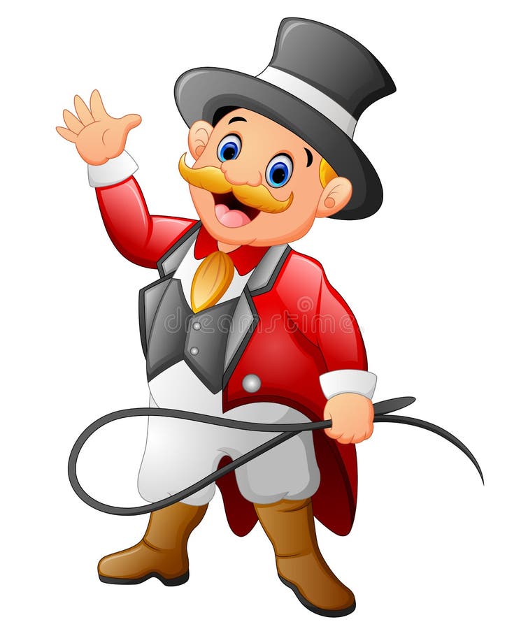 Circus man cartoon stock vector. Illustration of male - 71543186