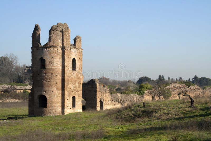 Circus of Maxentius stock image. Image of imperial, rome - 33601711