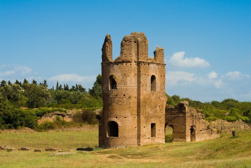 Circus of Maxentius in Rome Stock Photo - Image of rock, defense: 11051658