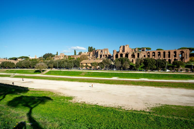 Circus Maximus, Rome, Italy Stock Photo - Image of massimo, venue: 354717866
